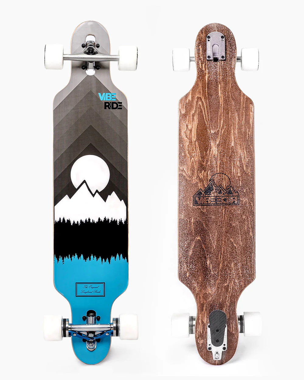 VibeRide: Polar Pines Brakeboard Longboard Complete – Motion Boardshop