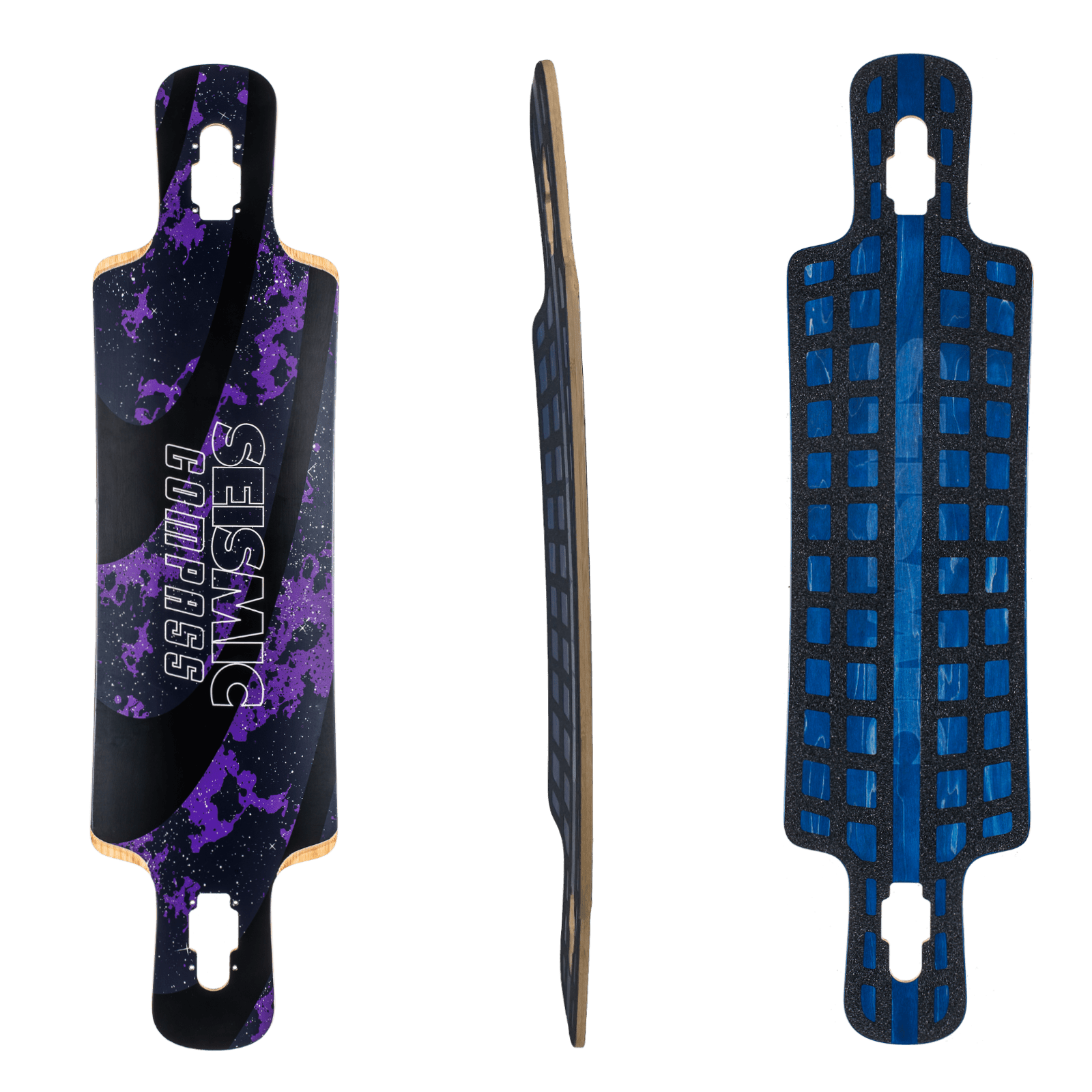 Seismic: Compass Longboard Skateboard Deck – Motion Boardshop