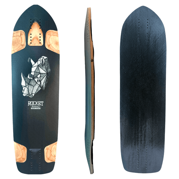 Rocket: Rhino Longboard Skateboard Deck – Motion Boardshop